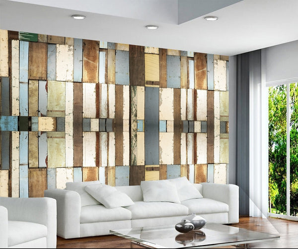 Modern minimalist abstract wood bar grain Wallpaper IDCWP-DZ-000062 ...