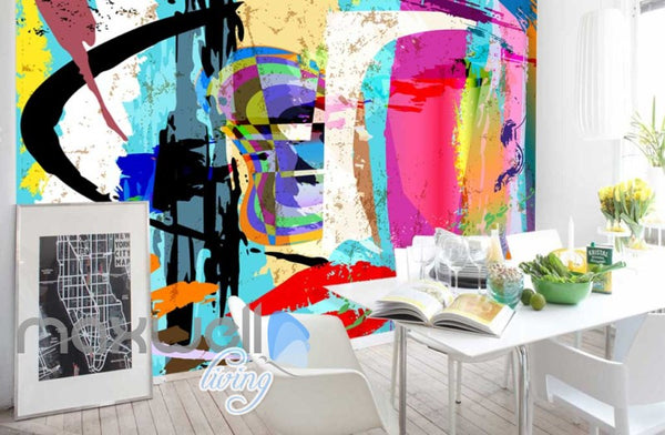 Paint Colour Splash Design Art Wall Murals Wallpaper Decals Prints Dec ...