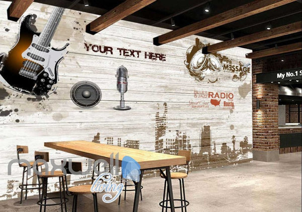 Poster Music Wall Sign Art Wall Murals Wallpaper Decals Prints Decor I ...